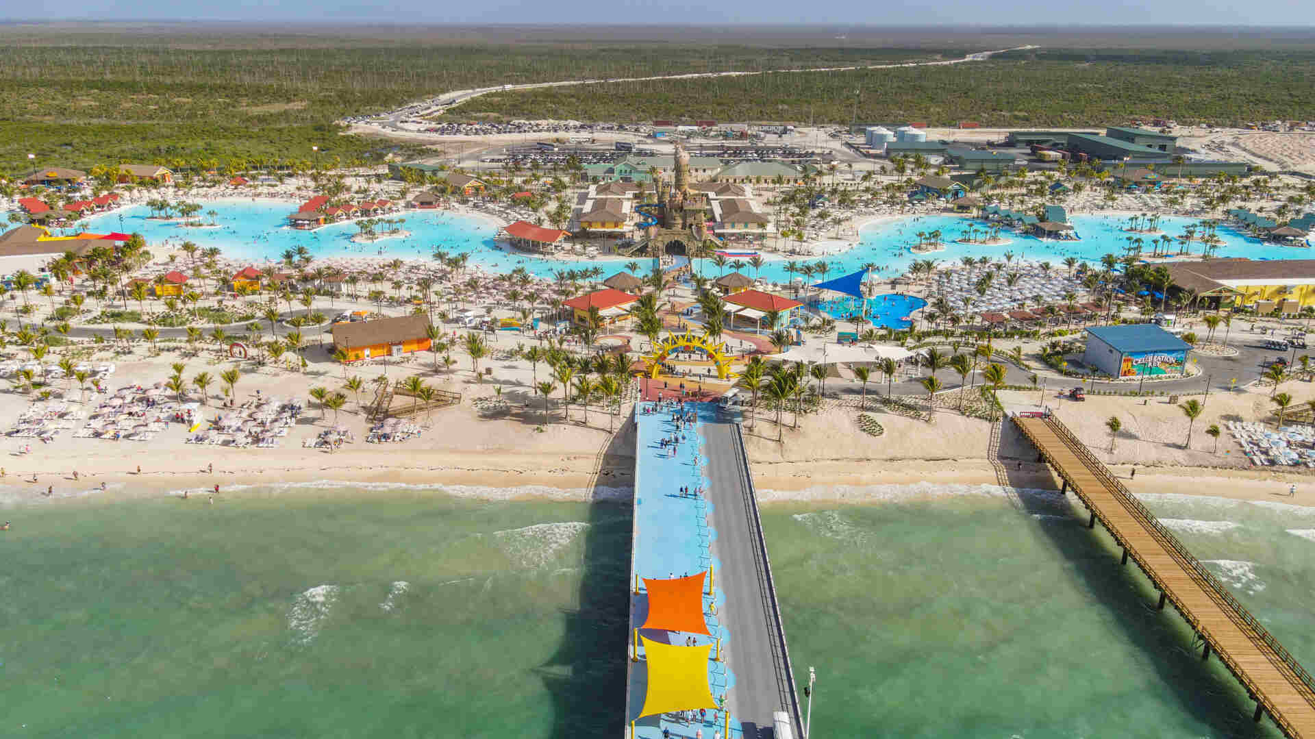 Carnival Cruise Line completes pier expansion at Celebration Key ...