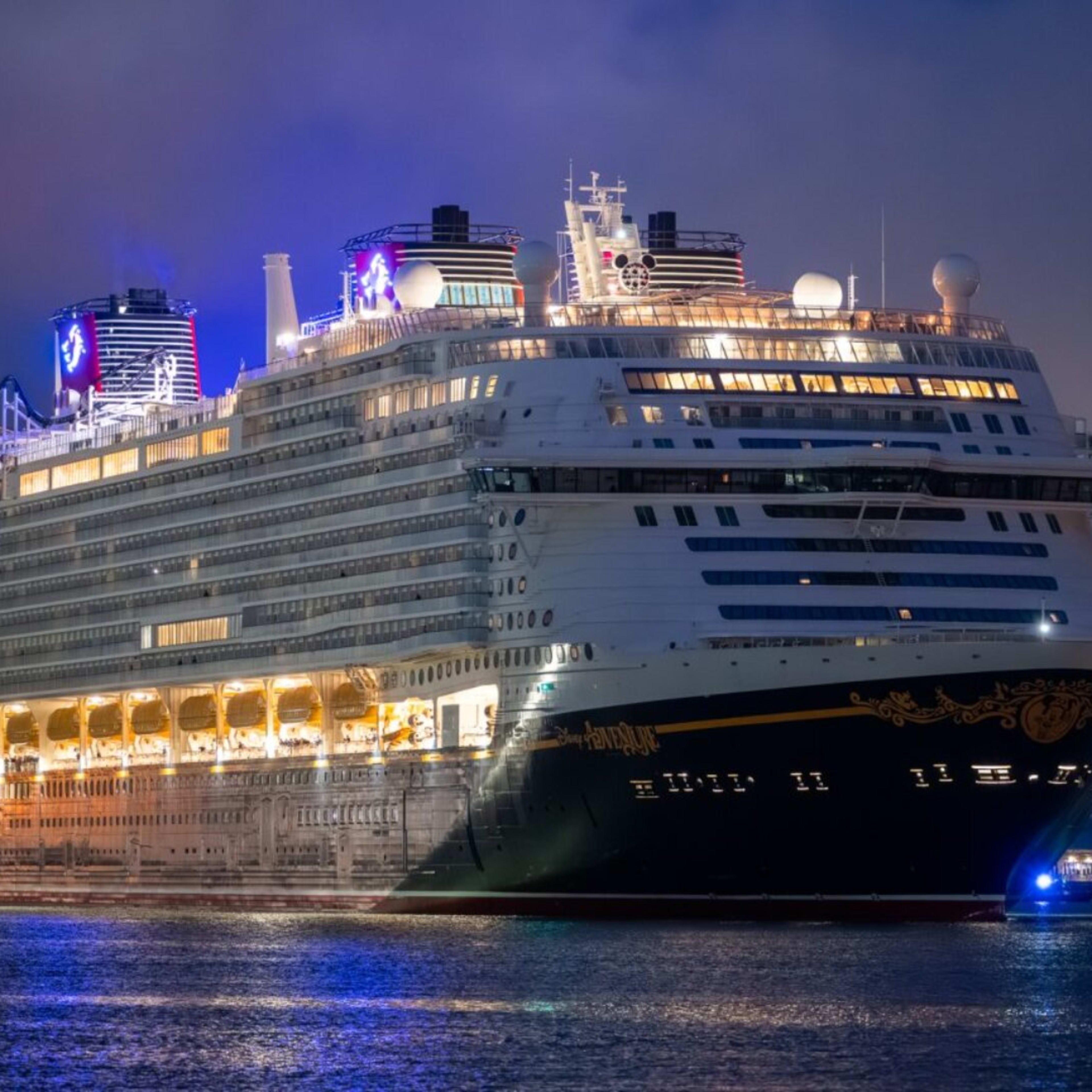 New Disney Adventure cruise ship makes stop at Port Canaveral - TravelHost