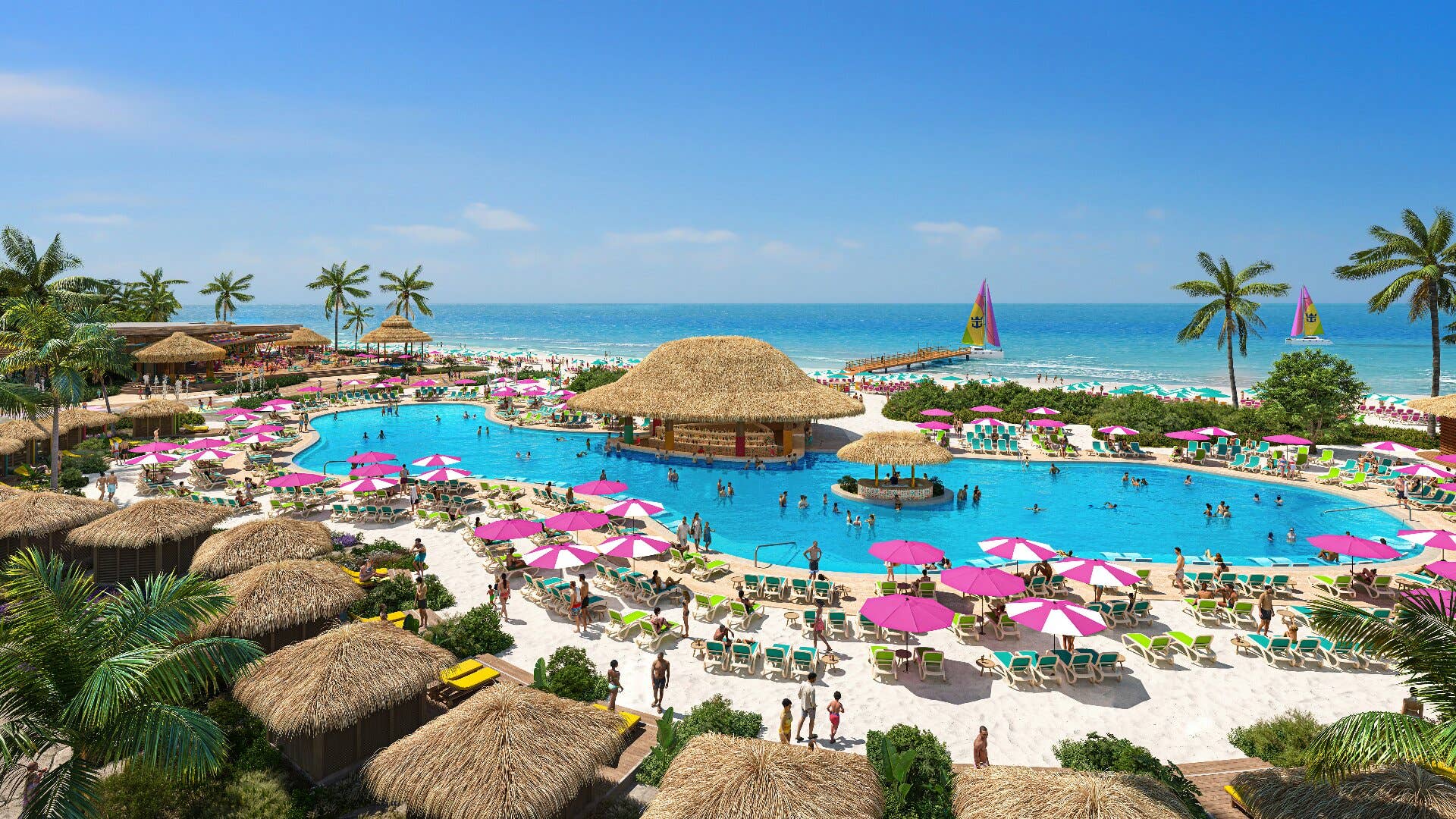 New beach clubs you can visit on Royal Caribbean cruises in 2026 ...