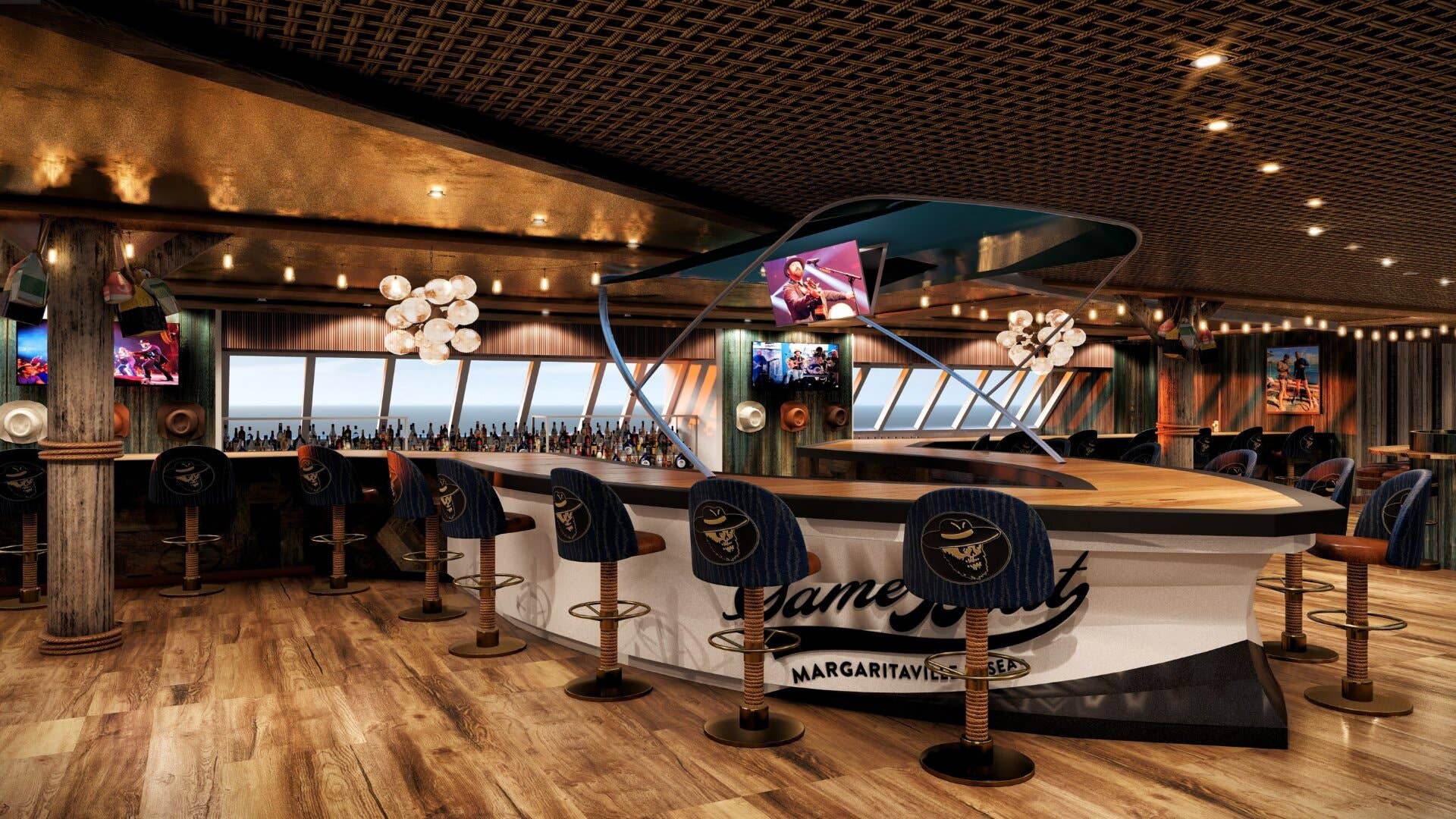 Margaritaville At Sea Zac Brown Partner On Cruise Ship Music Venue